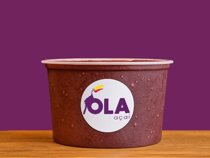 Açaí 1 Litro | Acompanhamentos Inclusos: Ola Açaí - Olegário Maciel | iFood