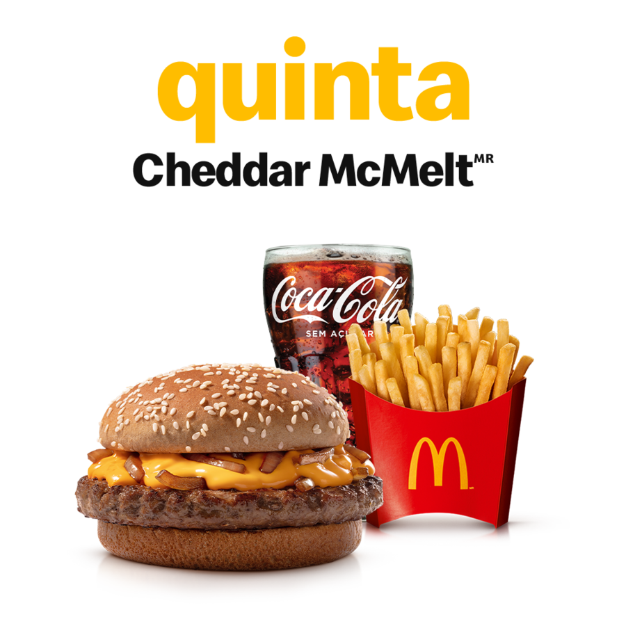 McOferta Média Cheddar McMelt - Combo do Dia: Mcdonald's - Meier2(mer ...