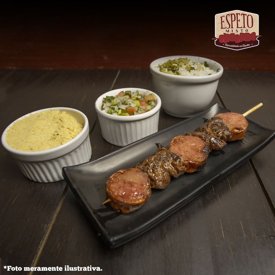 Combo -Espeto 1: Espeto Misto | iFood