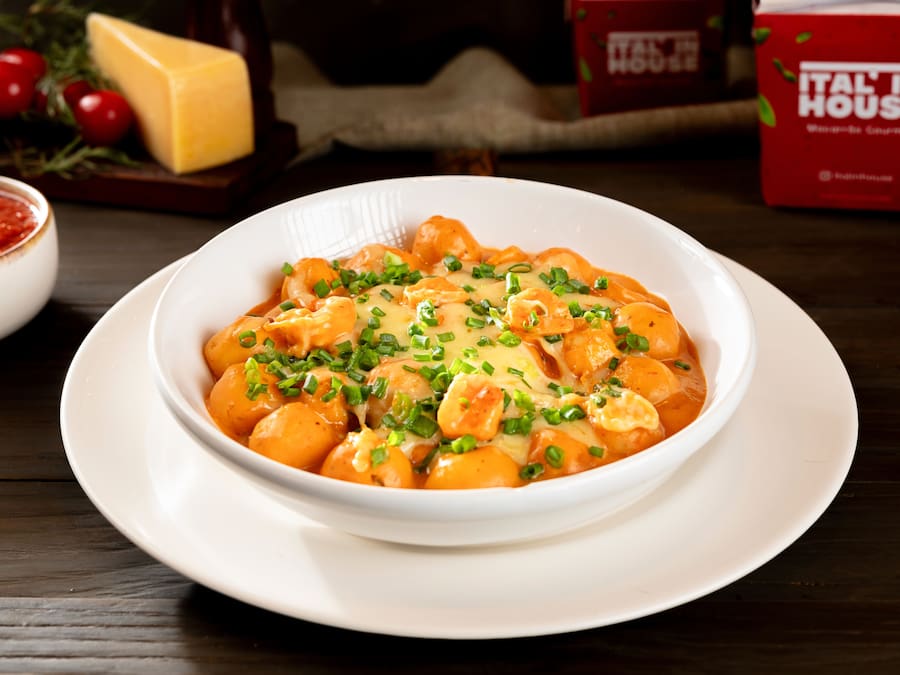 Nhoque Camarão Rosé - (aprox. 800g): Italin House Macarrão Gourmet ...