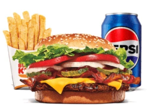 Combo Whopper Barbecue Bacon: Burger King - Juá Garden Shop | iFood