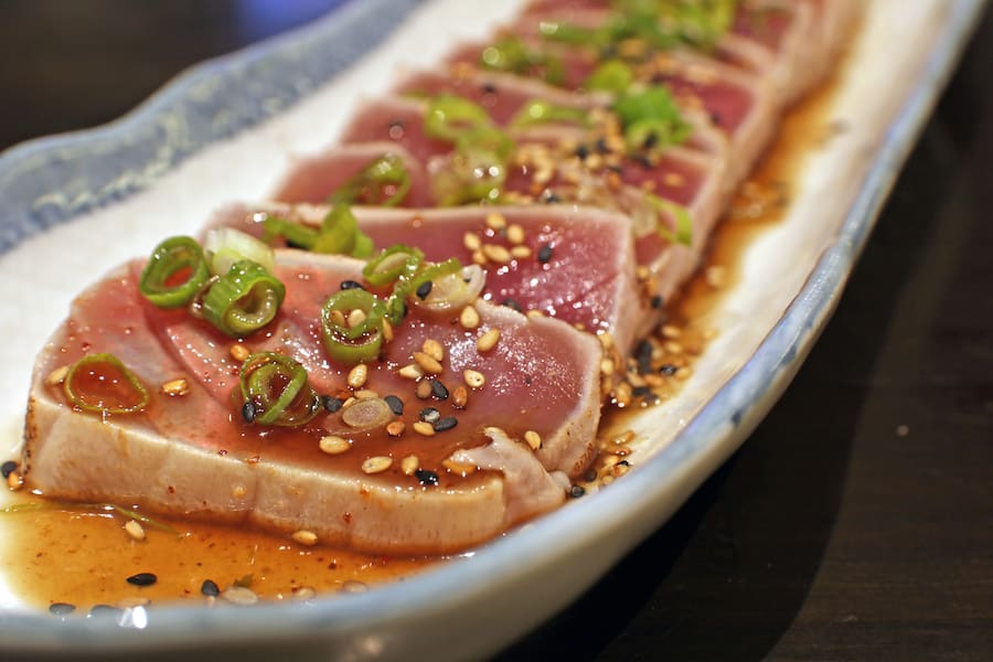 Sashimi atum selado: Okumura Restaurante | iFood
