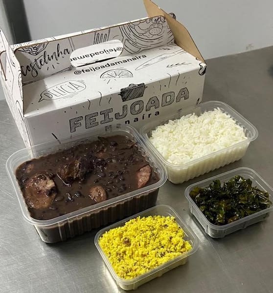 Feijoada para 2 pessoas (1,4kg): Feijoada Manaira | iFood